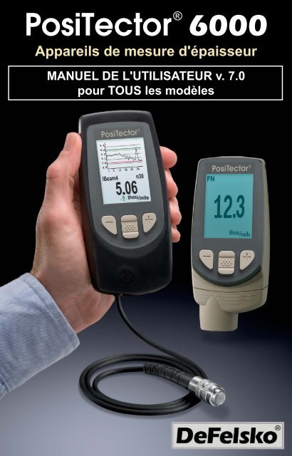 PosiTector 6000 - DeFelsko Corporation