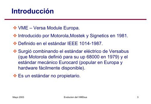 ¿Qué es el VMEbus VME