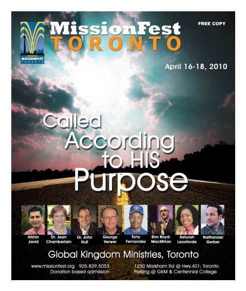 MISSIONFEST TORONTO 2010 1 - Amazon Web Services