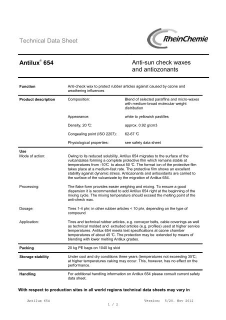 654 - Rhein Chemie WebShop