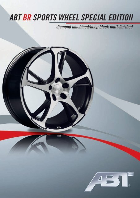 ABT BR SPORTS wheel SPeCIAl eDITION
