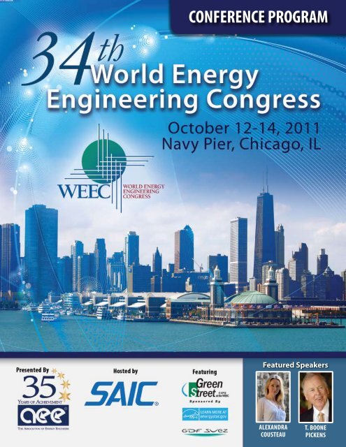 ConFerenCe ProGrAM - Association of Energy Engineers