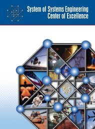 System of Systems Engineering Center of Excellence (SoSECE)