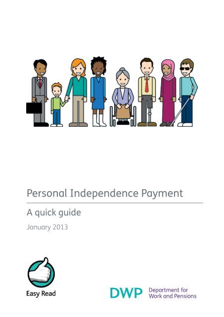 DWP Personal Independence Payment – A quick guide