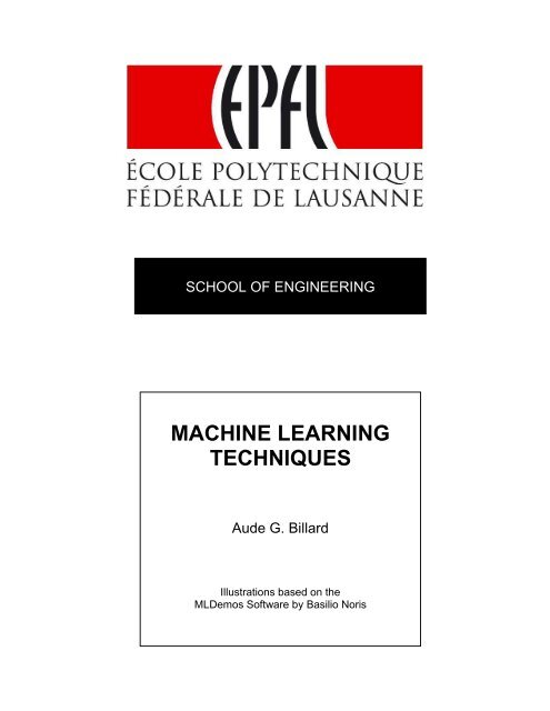 Machine Learning Techniques - LASA