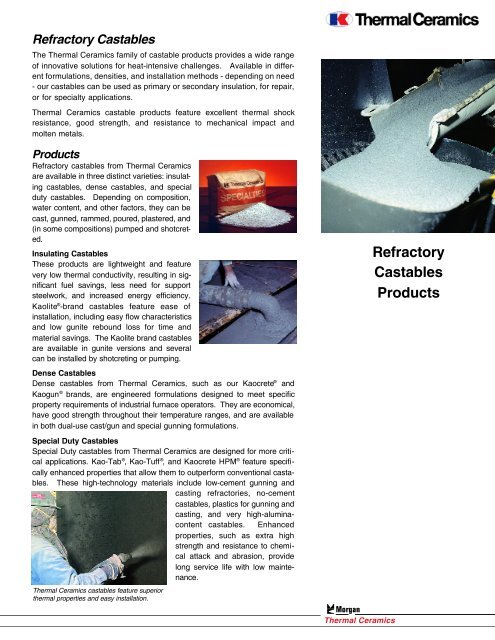 Refractory Castables - Inproheat