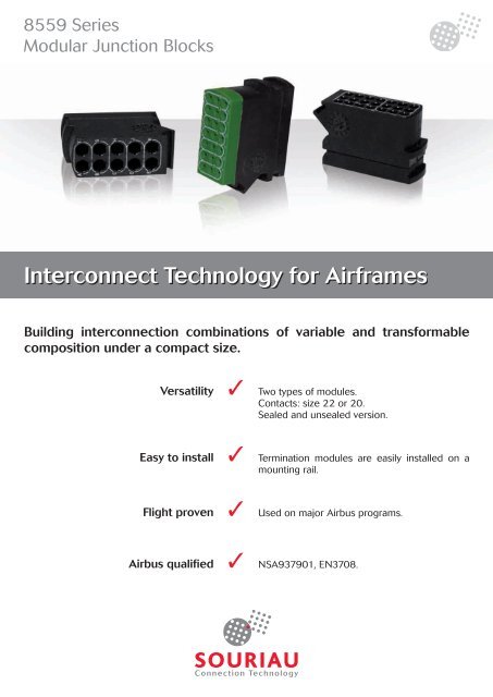 8559 Series - Souriau
