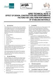 (iri) using arrb walking profiler - Austroads