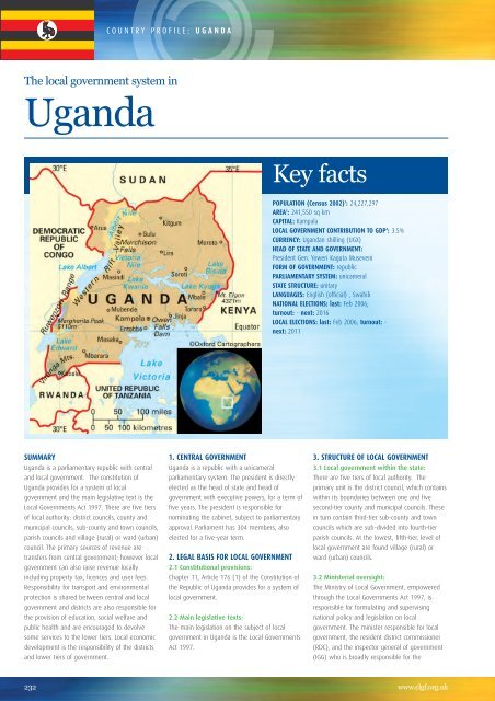 Download full profile of Uganda - Commonwealth Local Government ...