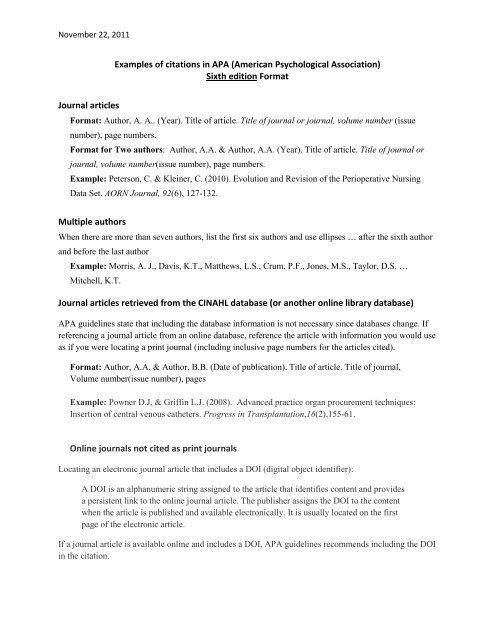 20 Apa Format Image Citation Example