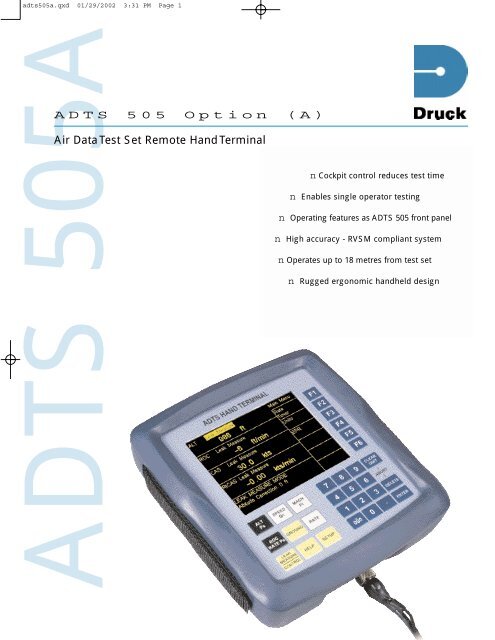 ADTS 505 operations manual 2 - AvionTEq