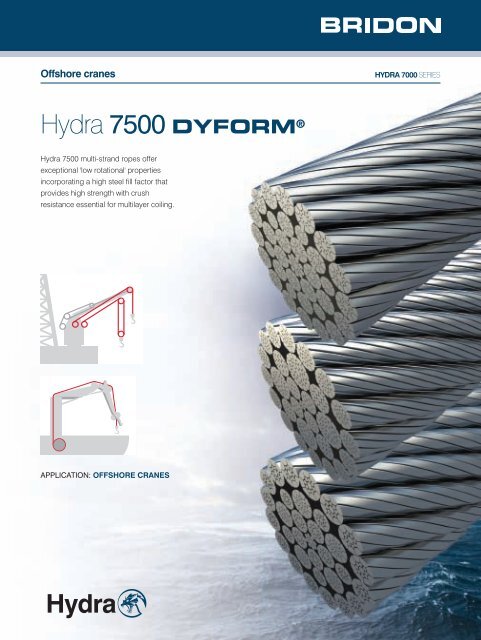 Hydra 7500 DYFORMÂ® - Bridon