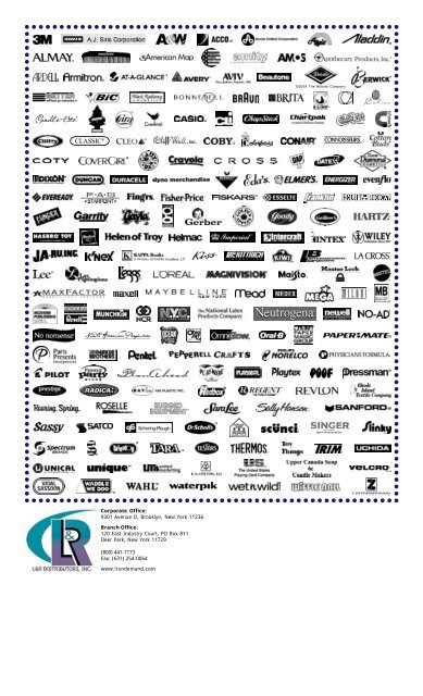 L+R DISTRIBUTORS, INC.