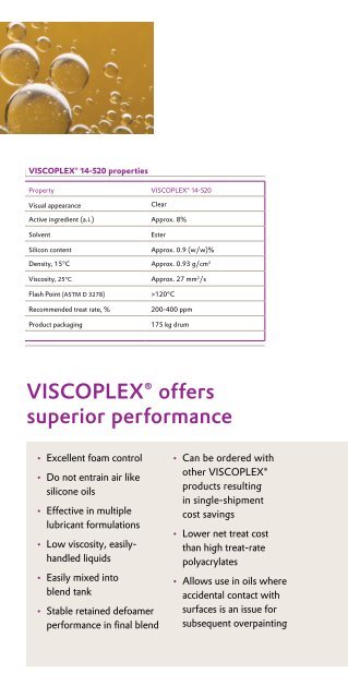 VISCOPLEX® 14