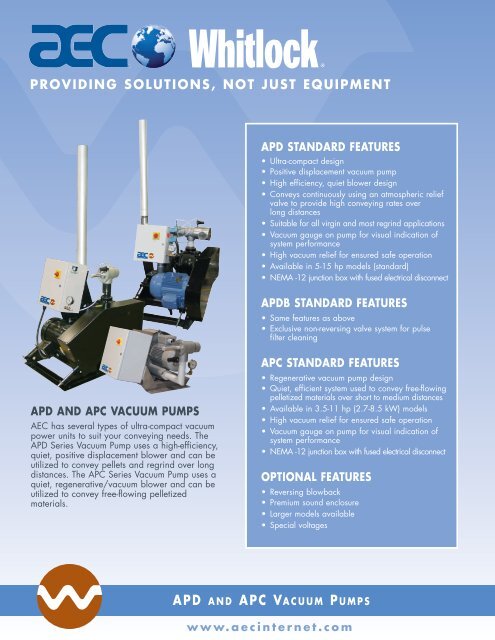 APD and APC Series Literature - AEC