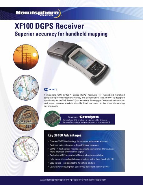 XF100 DGPS Receiver - SDG Systems