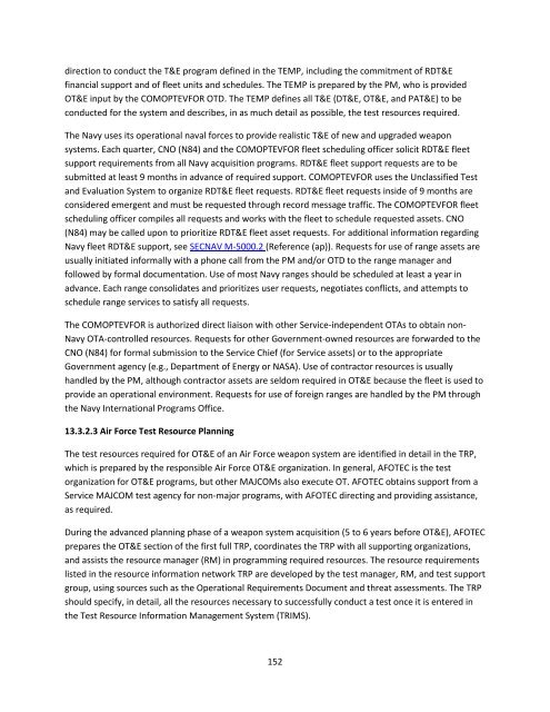 direction to conduct the