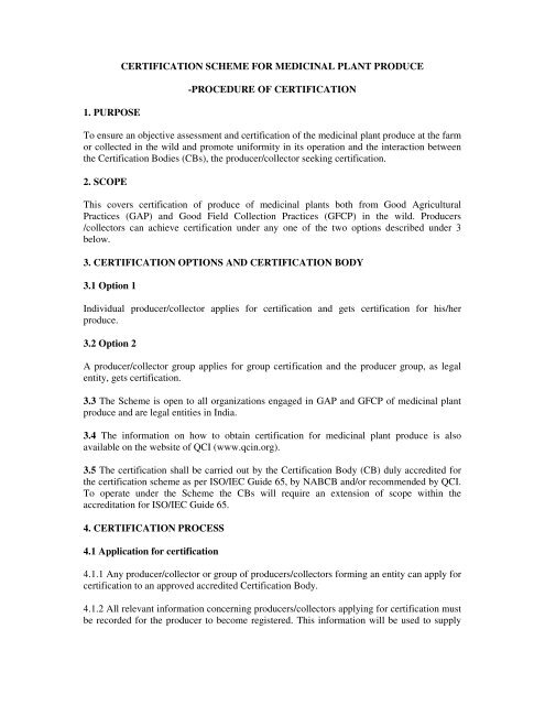 Certification Procedure - NMPB