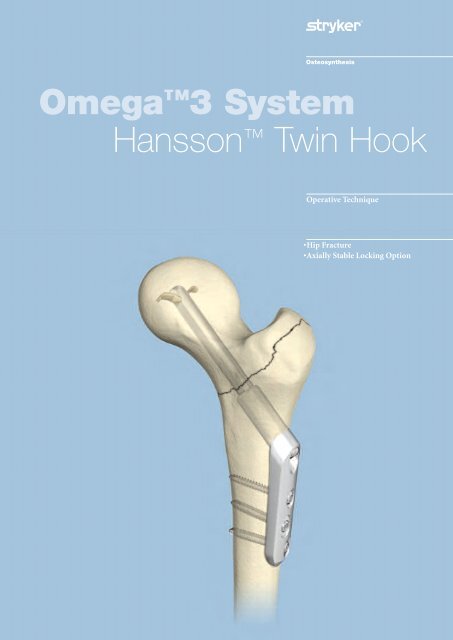 Omegaâ„¢3 System Hanssonâ„¢ Twin Hook - Stryker