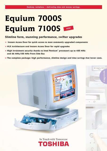 Equium 7000S Equium 7100S - Toshiba