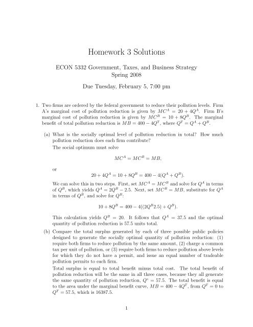 Homework 3 Solutions - cribME!