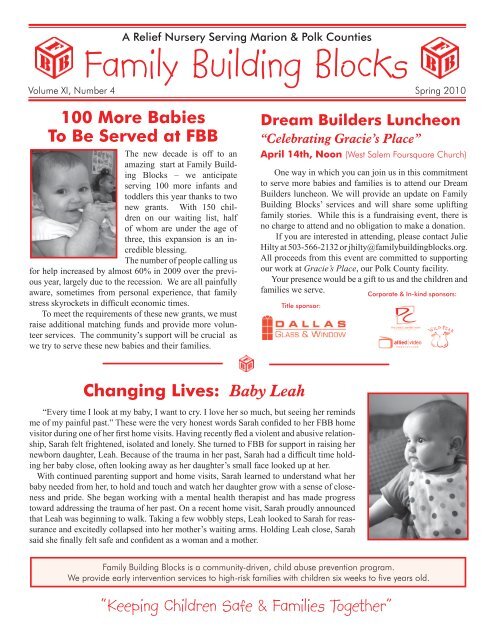 Spring 10.indd - Family Building Blocks