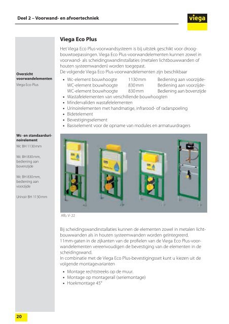Technische handleiding Viega Eco Plus