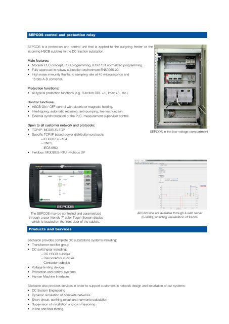 SEPCOS control and protec
