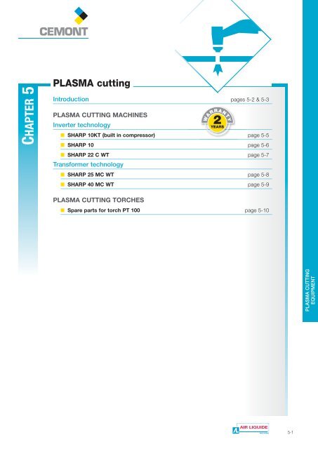 PLASMA Cutting - Cemont