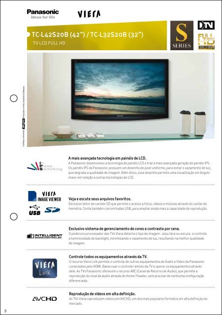 TC-L42S20B (42”) / TC-L32S20B (32”) - Panasonic