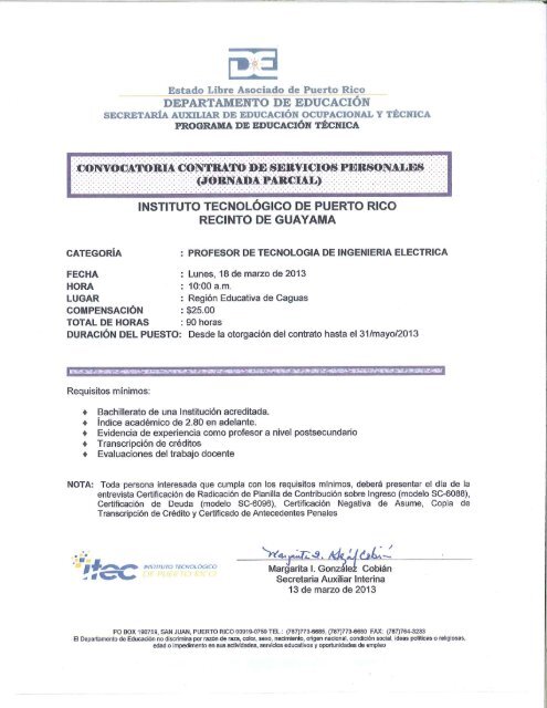 DEPARTAMENTO DE EDUCACION - IntraEdu