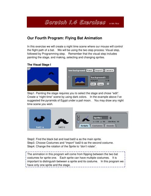 scratch exercises pdf