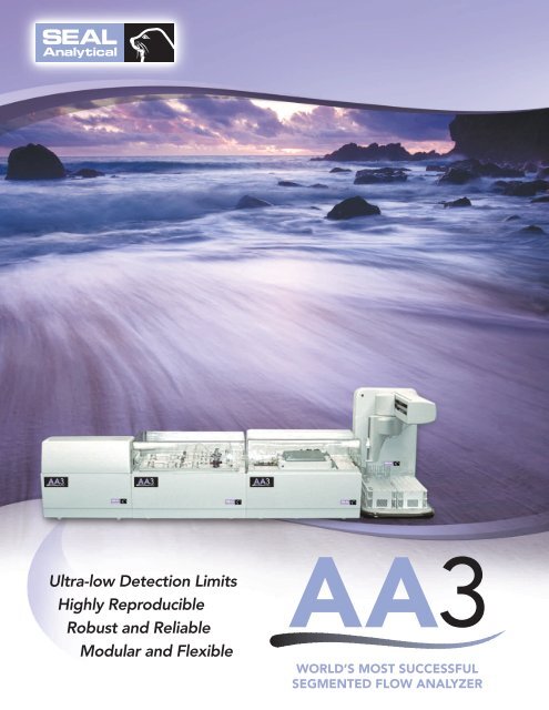AA3 Flow Injection Analysis - Fluidquip Australia