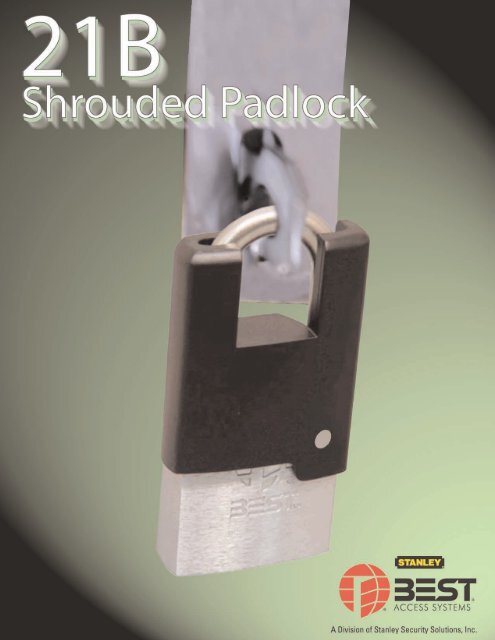 21B Shrouded Padlock - Best Access Systems