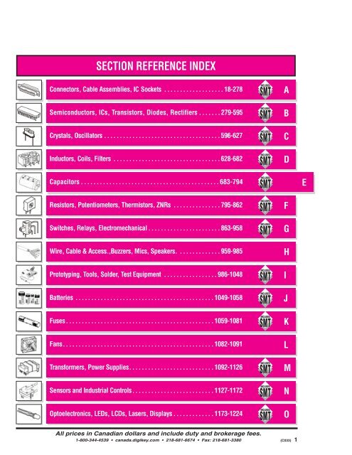 Digi-Key Catalog C033 Section E - LIL EVO