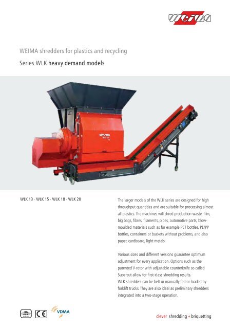 Brochure - Weima GmbH