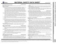 MATERIAL SAFETY DATA SHEET SECTION 1 ... - PPG Industries