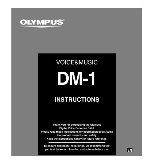 DM-1 Instruction Manual