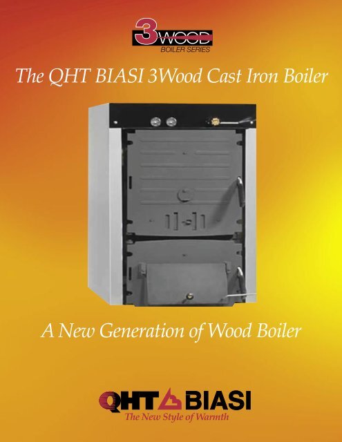 The QHT BIASI 3Wood Cast Iron Boiler - API of NH