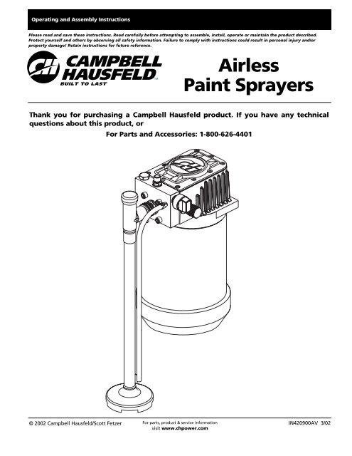 Airless Paint Sprayers