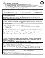 EARLY YEARS MEDICATION CONSENT FORM 1