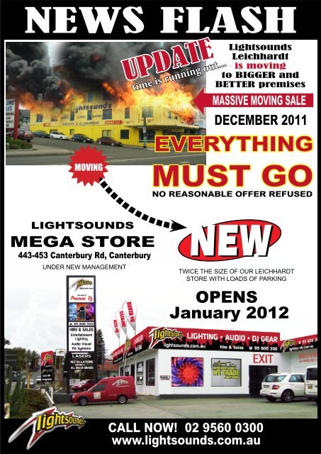 CALL NOW! - Lightsounds