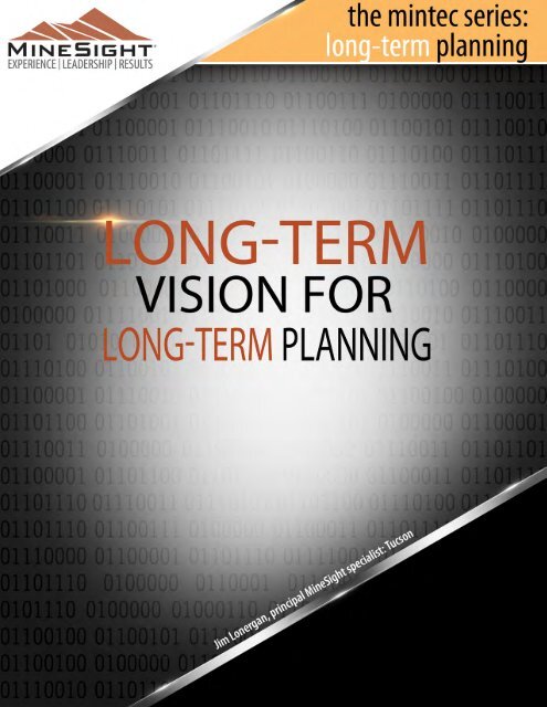 A Long-Term vision for Long-Term Planning - Mintec, Inc.