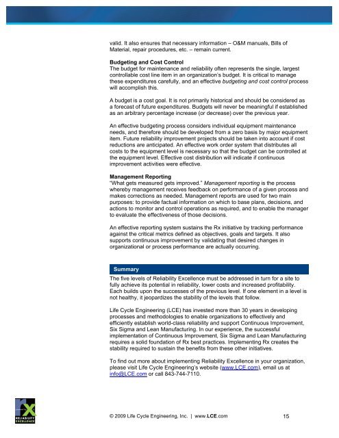 Ensuring Sustainability a