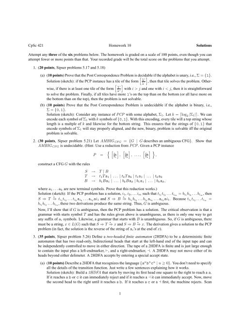 Solution - Ugrad.cs.ubc.ca