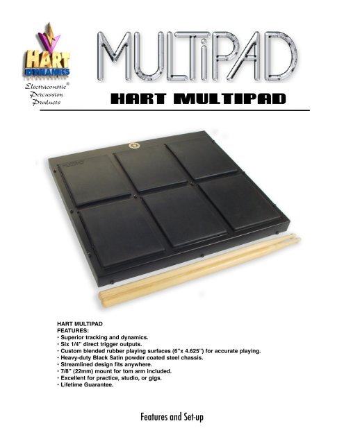 HART MULTIPAD - Hart Dynamics