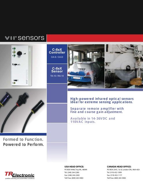 Sensor Controller Brochure - TR Electronic
