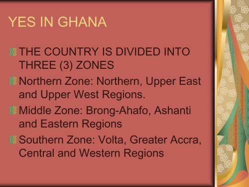 Ghana Presentation - AFS Wiki