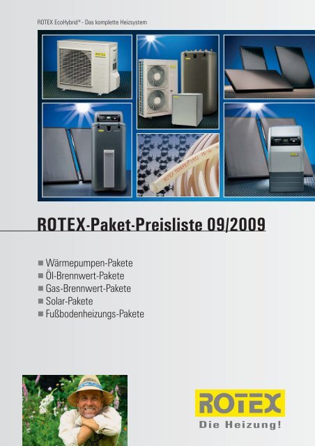 ROTEX-Paket-Preisliste 09/2009