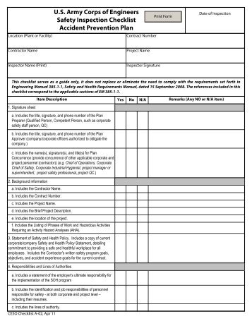 7. Adequately trained sta